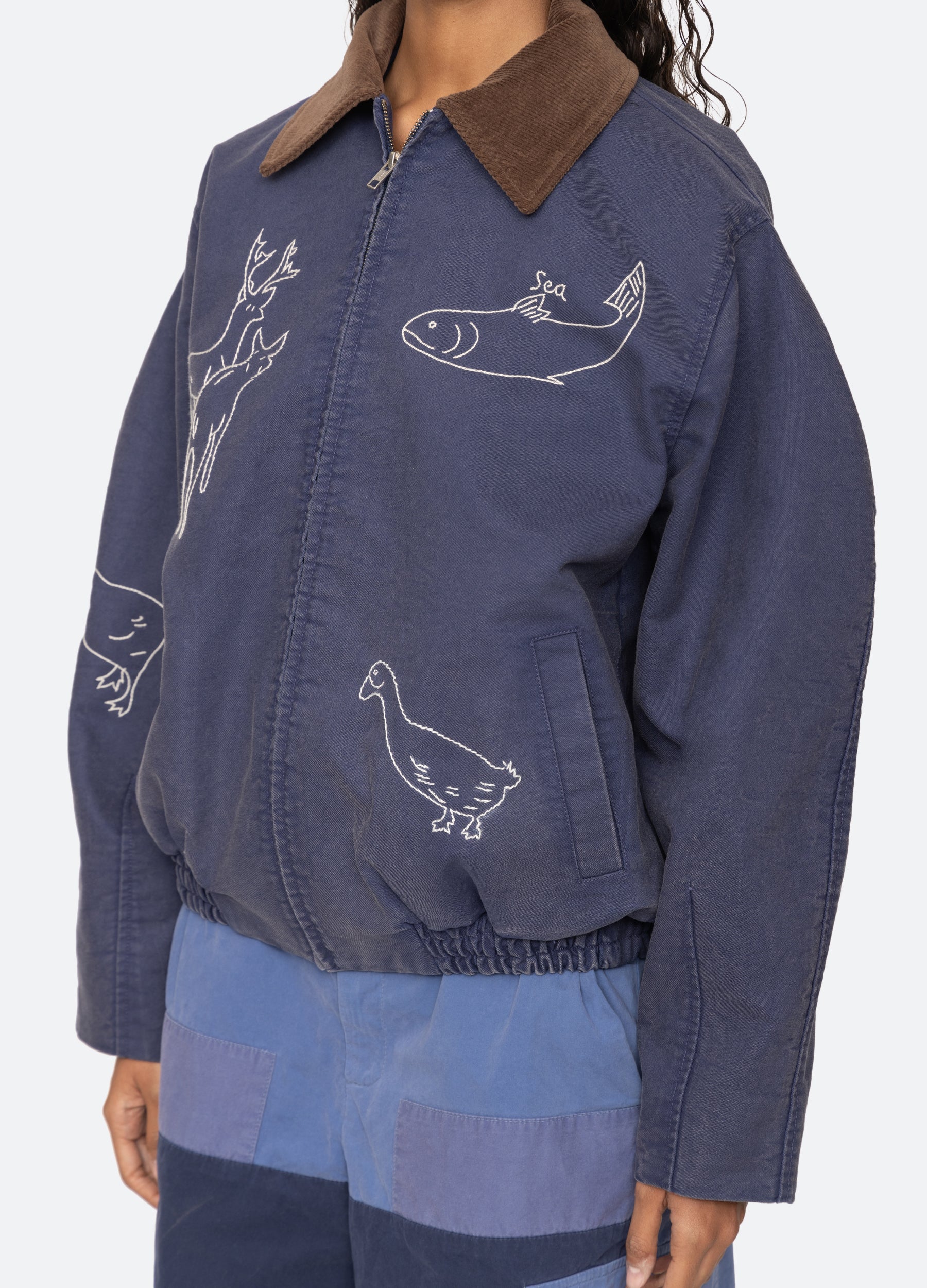 Demi Jacket – Sea, New York