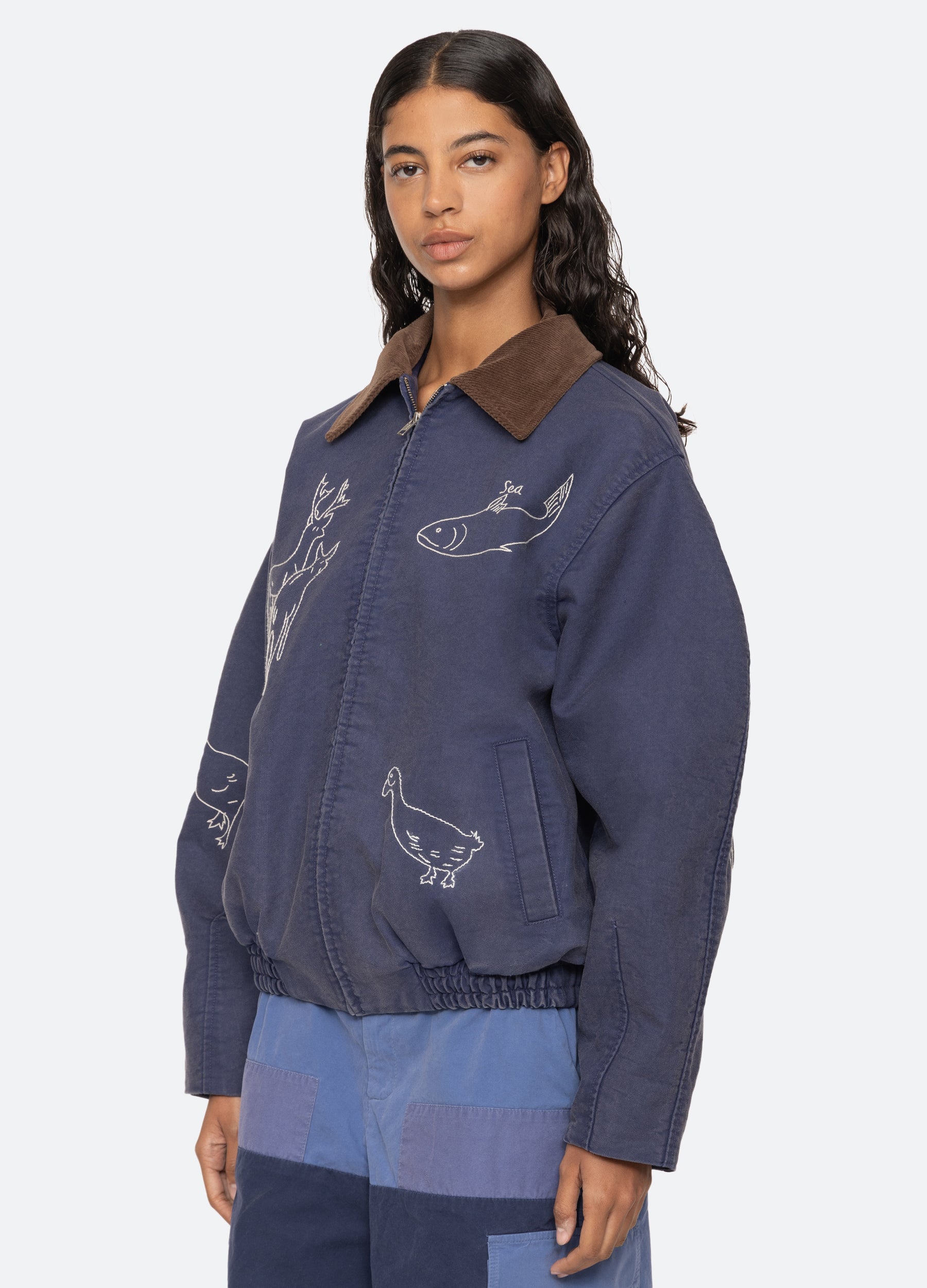 Demi Jacket – Sea, New York
