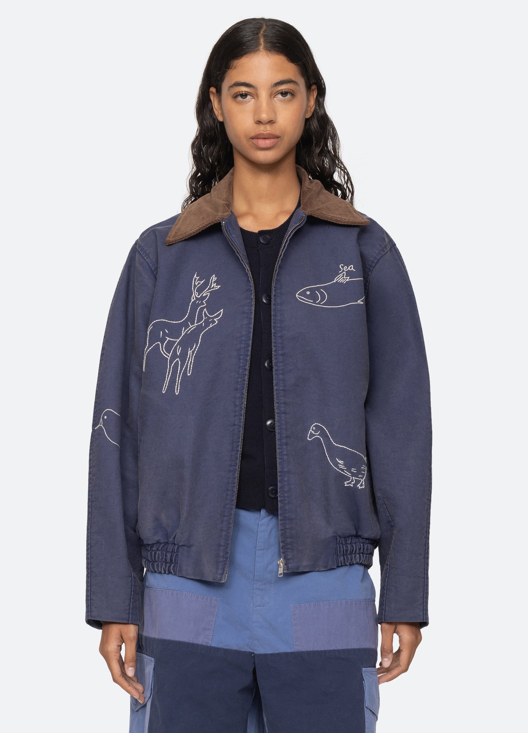 Demi Jacket – Sea, New York